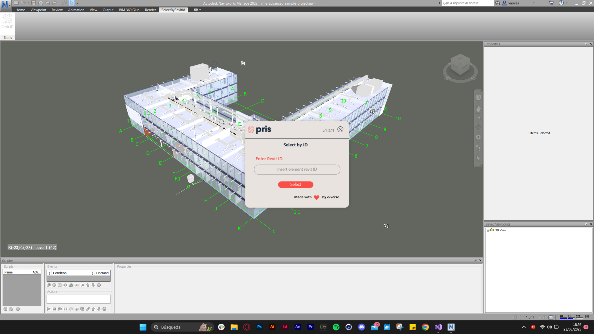 Pris - Select by Revit ID - e-verse