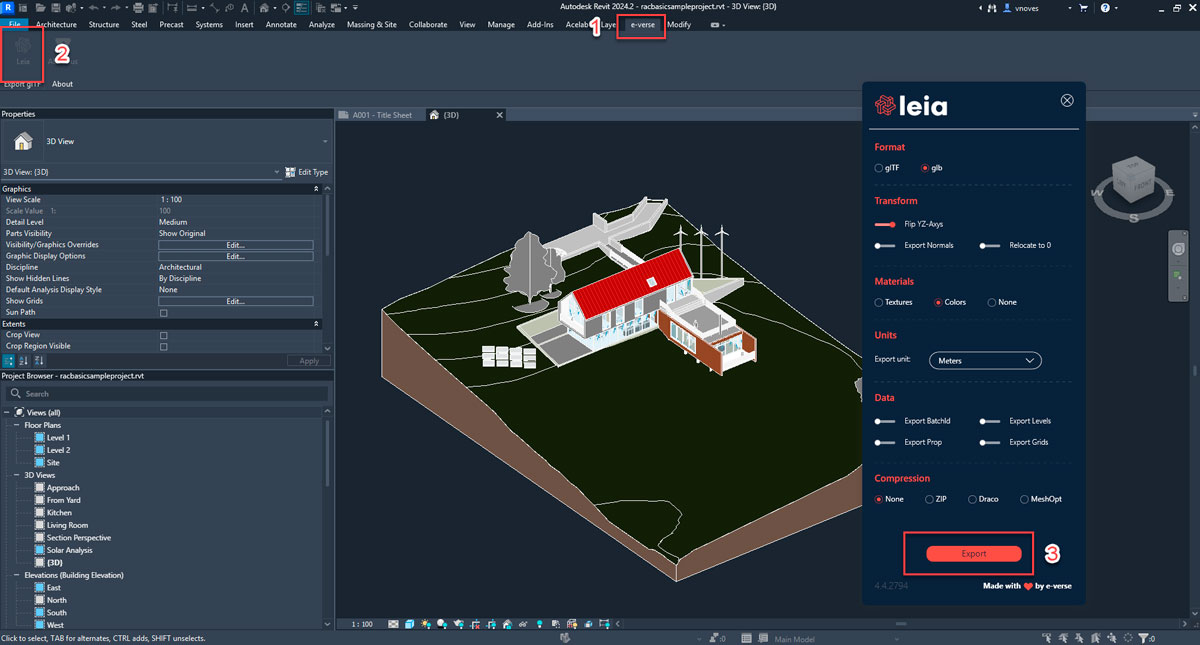 Create a BIM Viewer with Godot Engine | e-verse