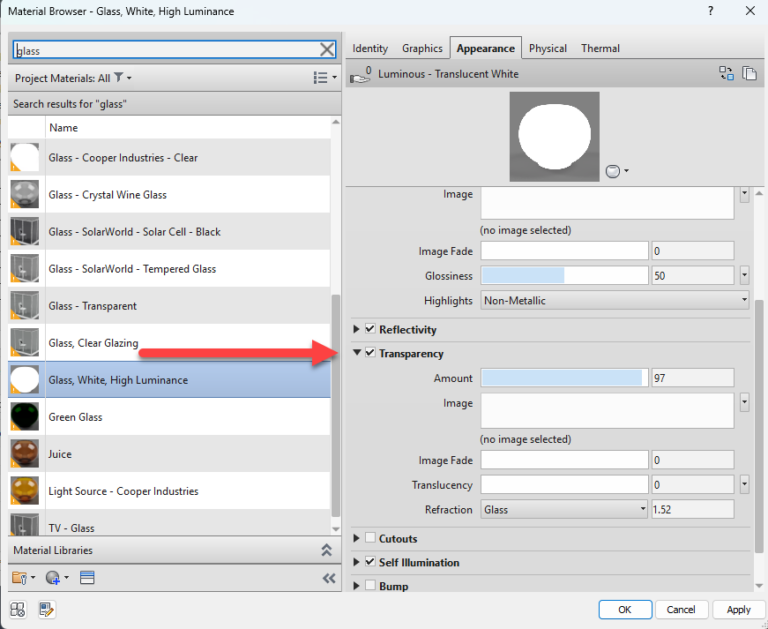 Unlock Revit Materials for Realistic glTF Exports | e-verse